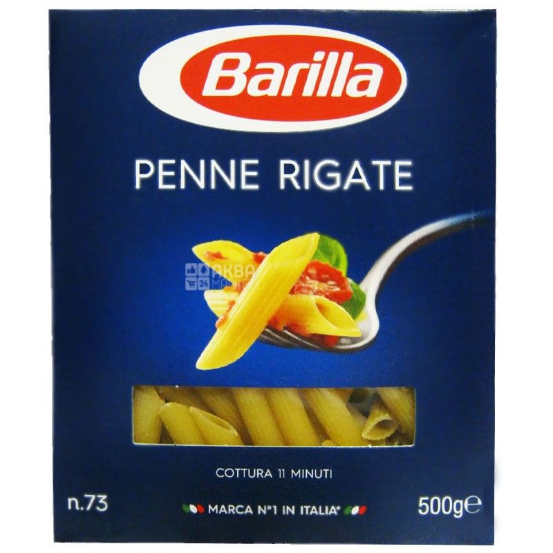Buy Barilla Penne Rigate, 500g, Pasta, Cardboard with delivery, price ...