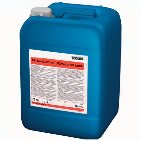 Ecolab Oxsonia active P3, 21 kg, concentrated disinfectant for bottles ...