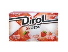 Dirol, 18 g, Chewing Gum, X-Fresh, Strawberry Freshness - buy Chewing ...