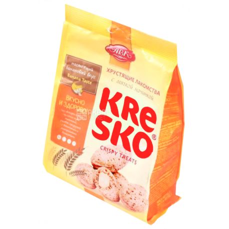 Купить АВК, Kresko, 170 г, Печенье, Банановый вкус в АкваМаркет - Цена ...