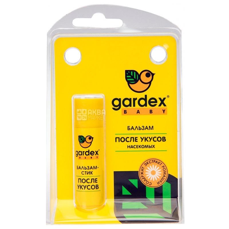 Buy Gardex Baby, 7 ml, Balsam Stick after bites, With chamomile extract ...