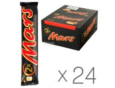Mars Duo, 70 г, упаковка 24 шт., Батончик шоколадний, Марс Дуо - купити ...