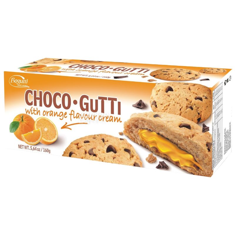 Buy Bogutti, Cookies with orange cream, 160 g with delivery, price and ...