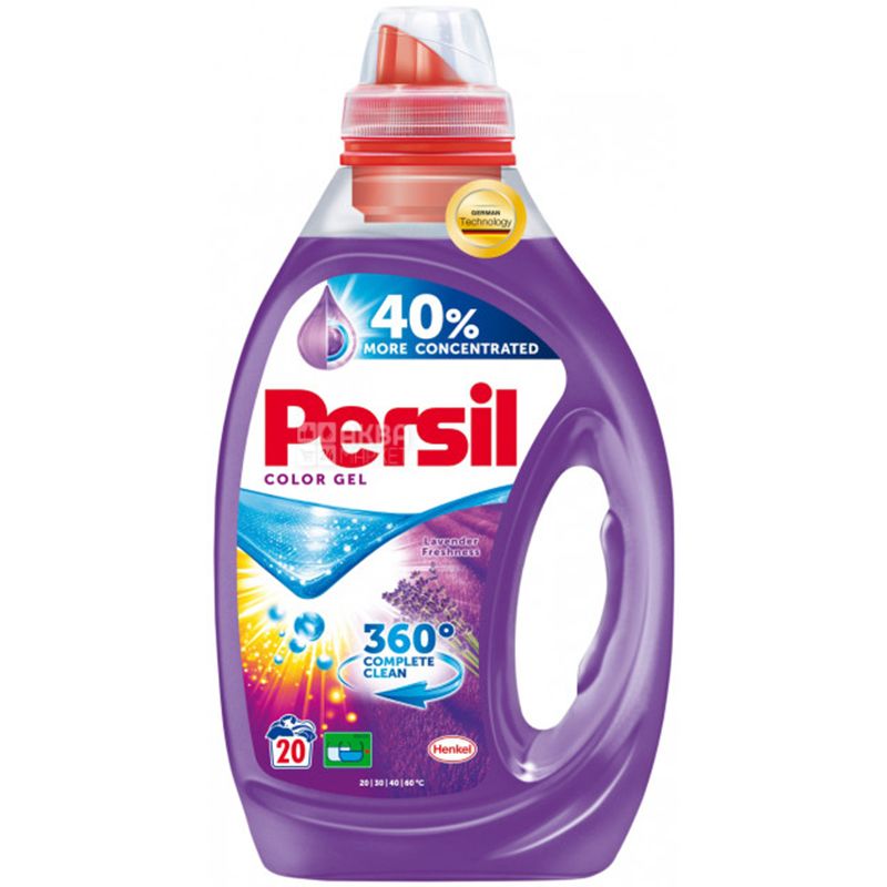 Buy Persil Expert Color Gel Lavender, Liquid Powder, 1 L with delivery ...
