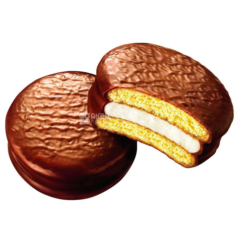 Buy Lotte Choco Pie banana, 336 g, Lotte Chocopai Banana Cookies with ...