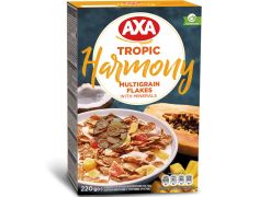 Axa Harmony Tropic, 220 g, Aksa Flakes Multigrain with Tropical Fruits ...