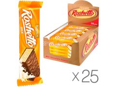 Roshen Roshetto, 32 g, Roshen Wafer Bar, Milk Chocolate, 25 pcs - buy ...