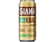Квас Тарас, 0,5 л, Квас хлебный, белый, натуральный, ж/б - купить Квас ...