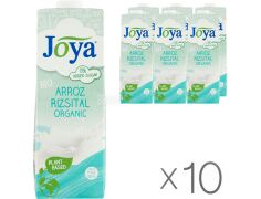 Joya Rice Organic, Упаковка 10 шт. по 1 л, Джоя, Рисове молоко ...