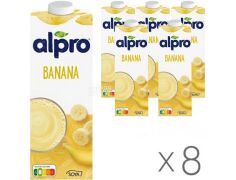 Alpro Banana, Packing 8 pcs. on 1l, Drink soy, Banana - buy Soy milk in ...