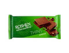 Roshen, Thins, 55 g, Waffles-Sandwich Chocolate - buy Wafers in Kyiv ...