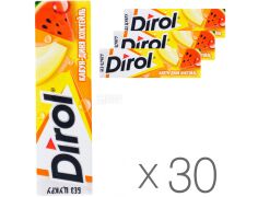 Dirol Watermelon-Melon, chewing gum, 14g, pack of 30pcs. - buy Chewing ...
