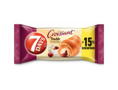 7Days Doublе, 110 г, Круасани Севен дейс з ванільно-вишневим кремом ...