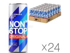 Non Stop, Energy drink, 0.25 l, pack of 24 pcs. - buy Energy drinks in ...