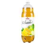 Obolon Lemonade, 2 l, Highly carbonated drink with lemon and apple ...